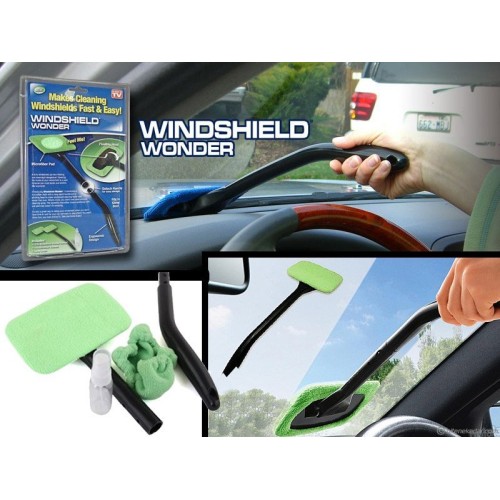 Windshield Wonder - микрофибърна кърпа за почистване на стъкла — Tip.bg